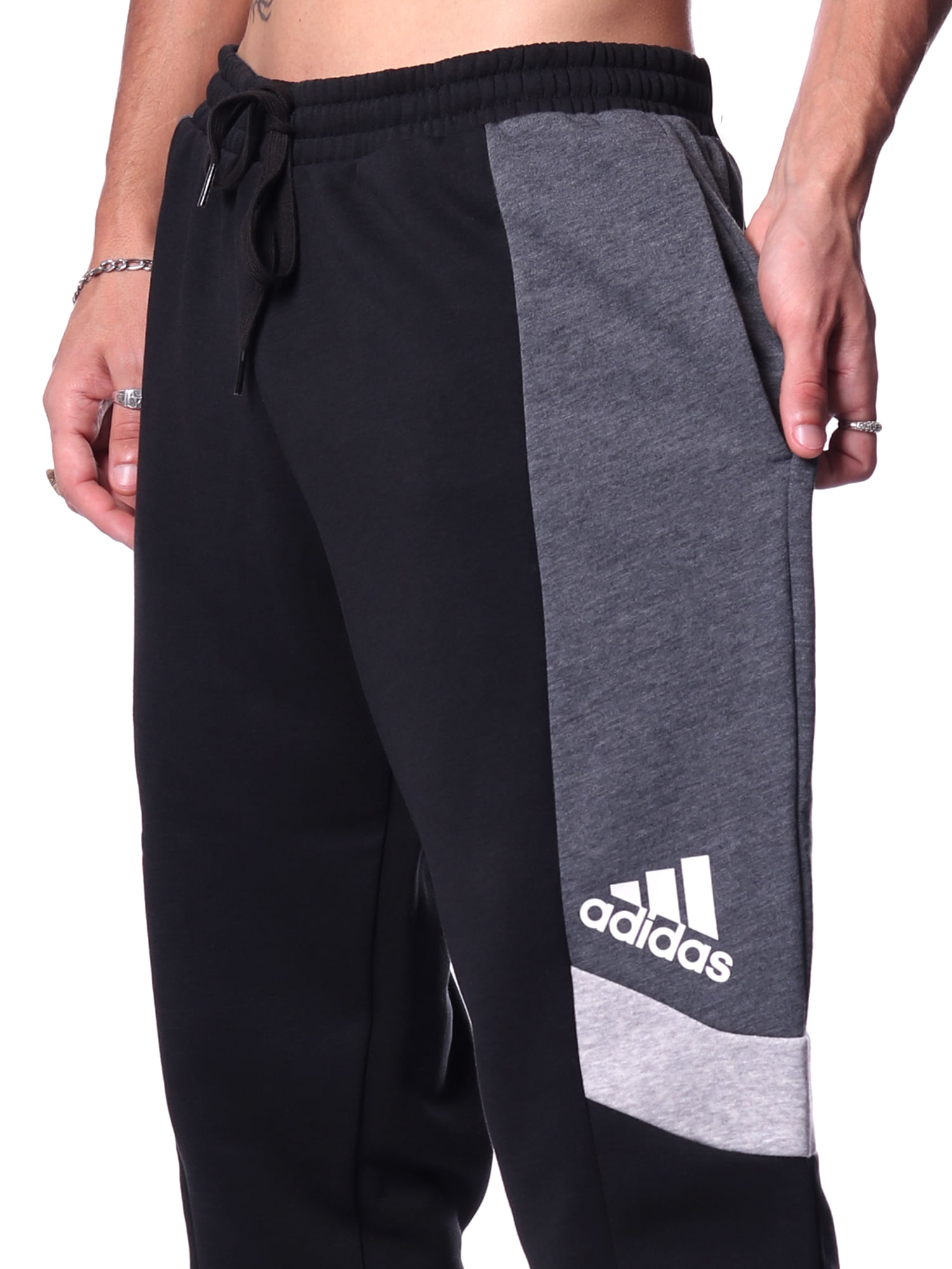 Calça adidas essentials colorblock